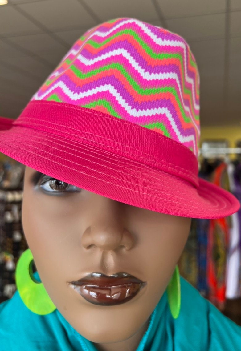 Colorful Fedora,unisex Color Fedora,hats,colorful Hat, Short Brim ...