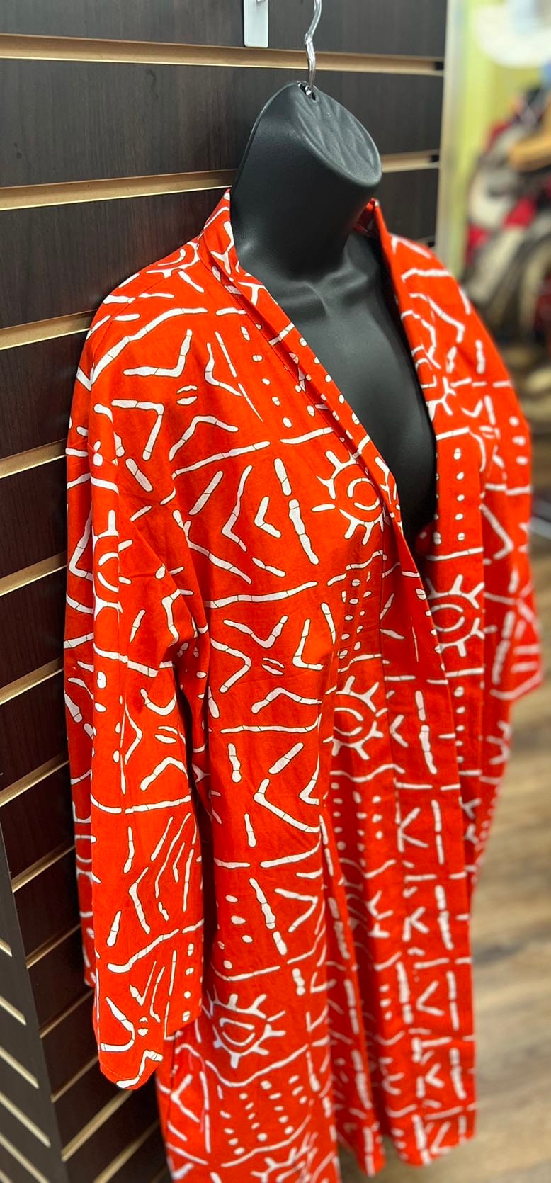 Red Dress Jacket, African Dress Coat, Afrocentric Dress Jacket,african ...