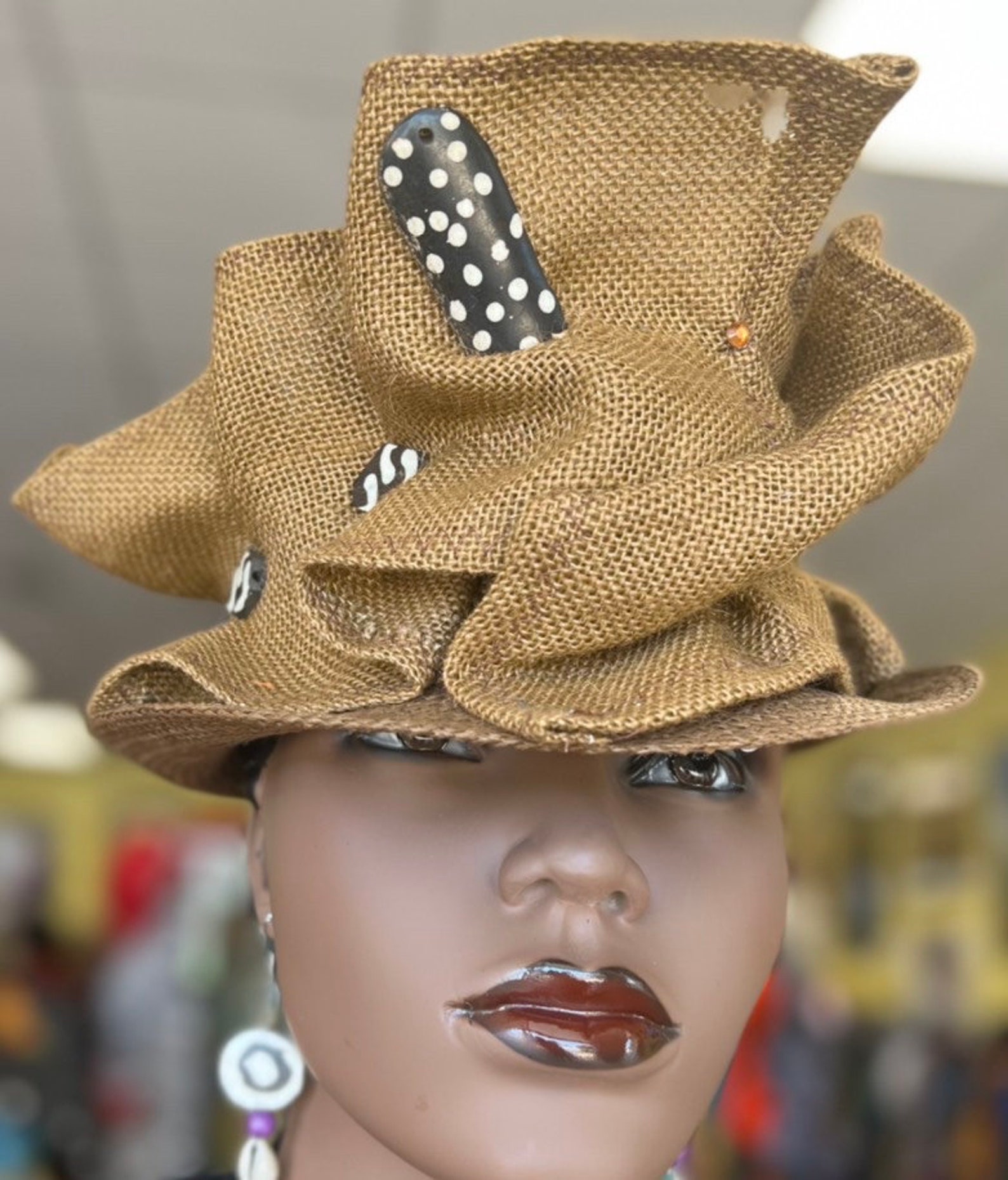 African Hat, Zulu Hat , African Church Hat, African Crown, African ...