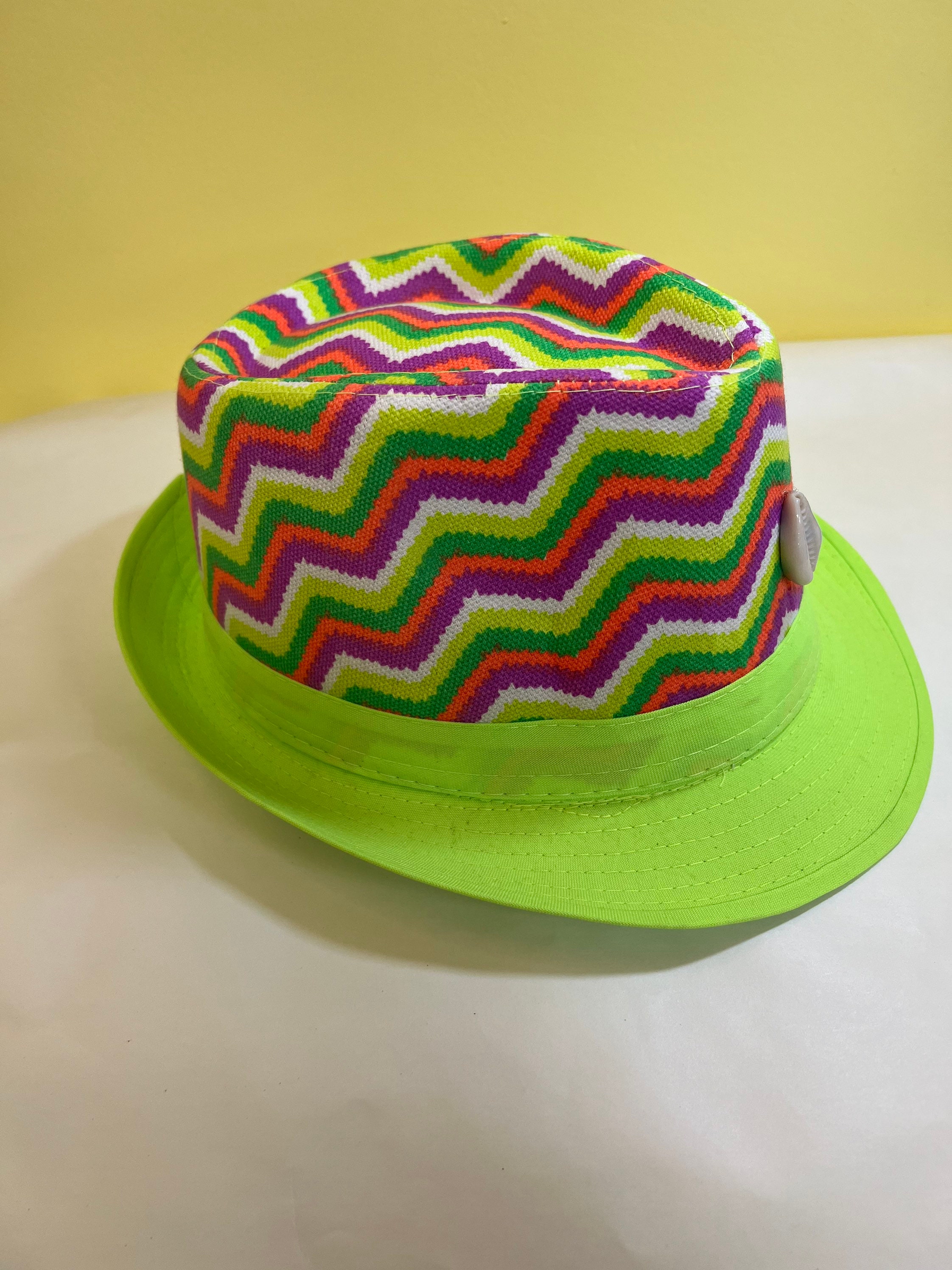 Colorful Fedoraunisex Color Fedorahatscolorful Hat Short Brim Fedora Etsy