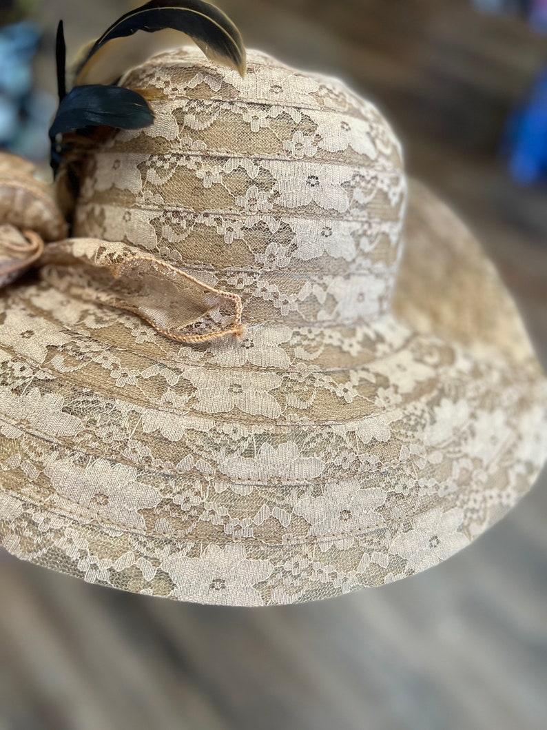 Brown Hat /brown Derby Hat /church Formal Hat/tea Party - Etsy