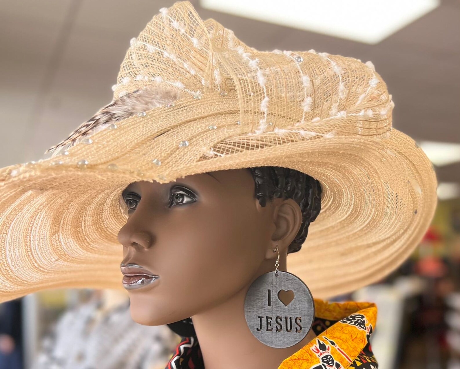 Tan Church Hat /tan Summer Hat/ Tan Dress Hat/bridal Hat/tea Hat ...