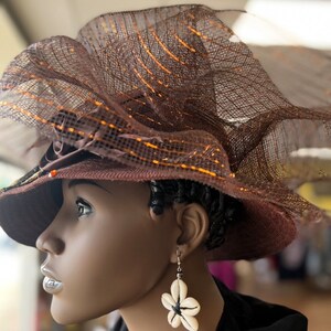 Stylish Fedora, Fashion Show Hat, Zulu Hat , African Church Hat ...