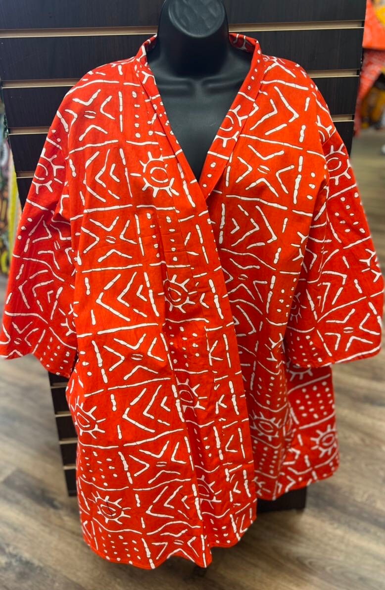 Red Dress Jacket, African Dress Coat, Afrocentric Dress Jacket,african ...