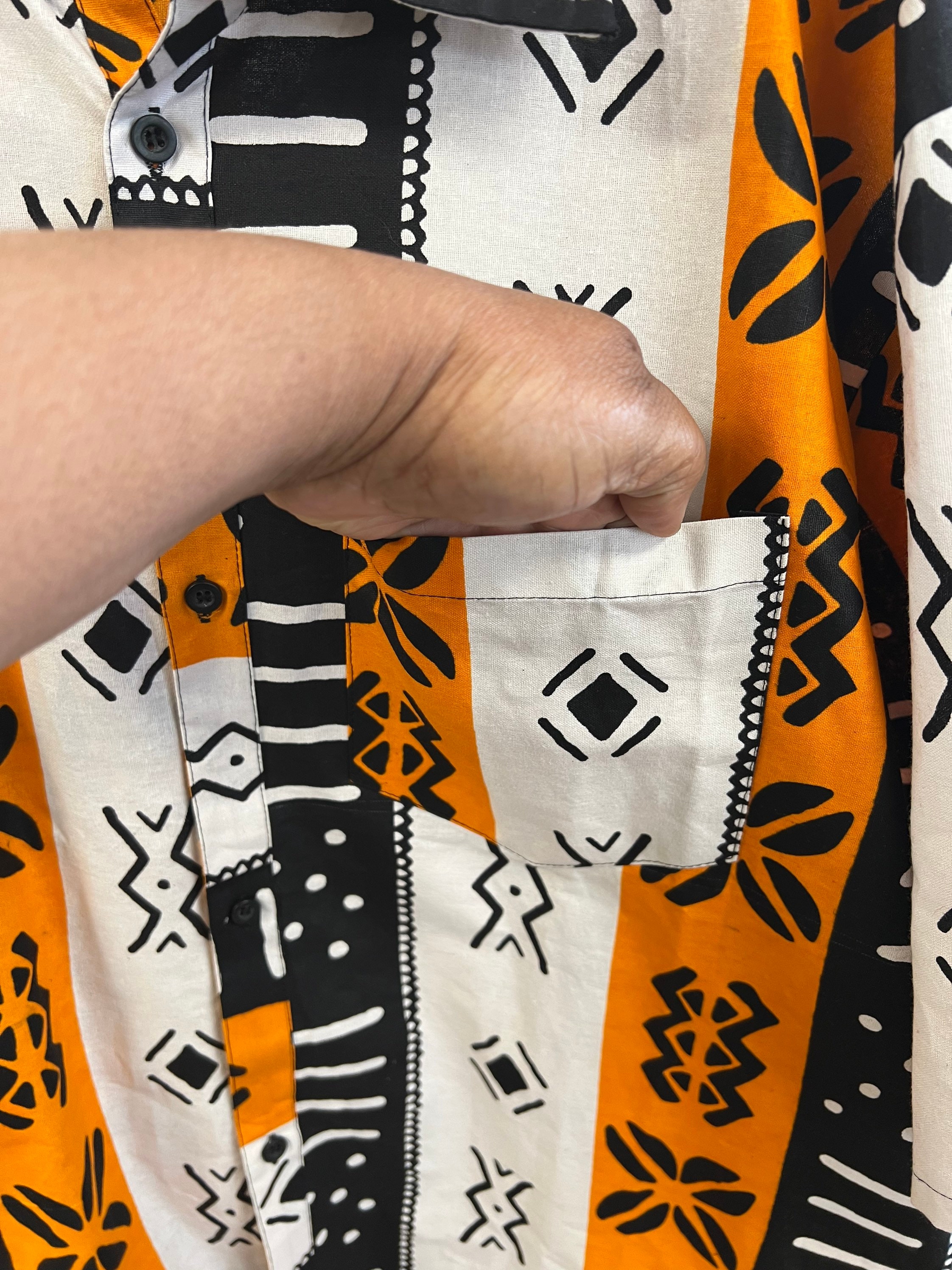 Men African Button Down Shirt/ Men African Print Shirt/african Men ...