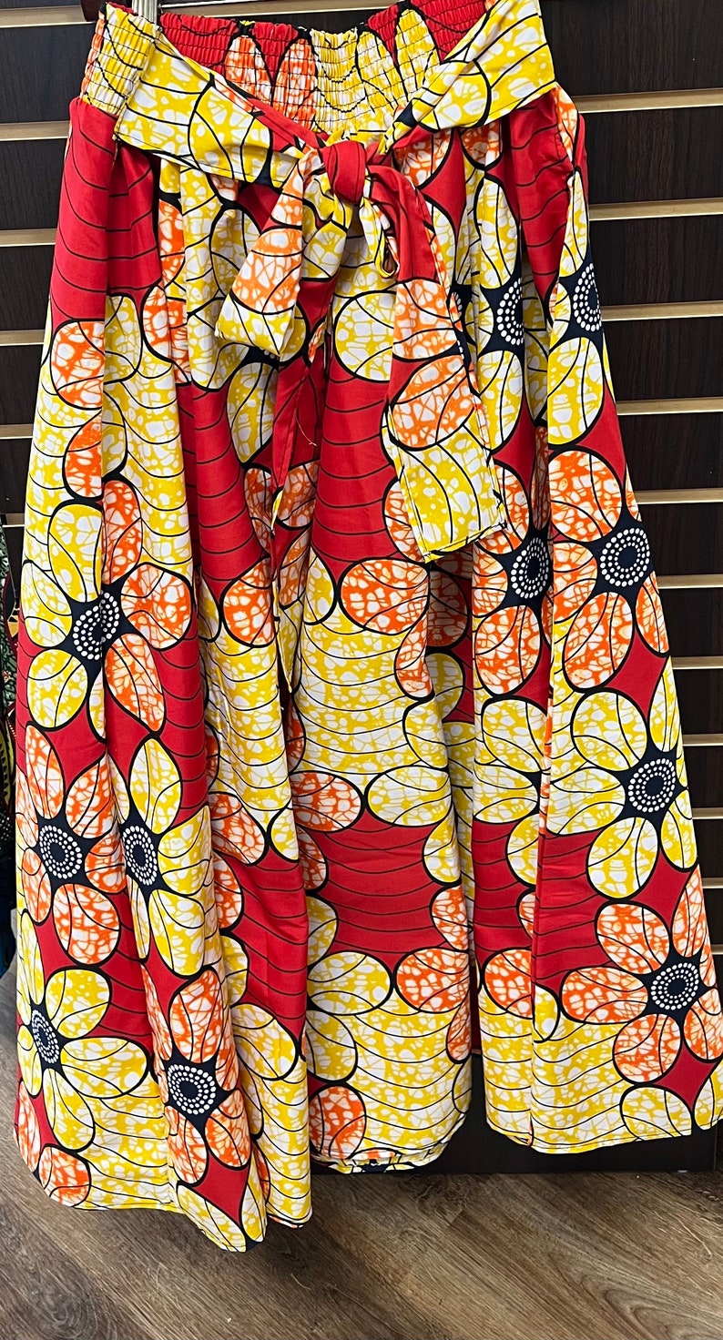 Women African Skirt Long African Skirt African Print Women - Etsy