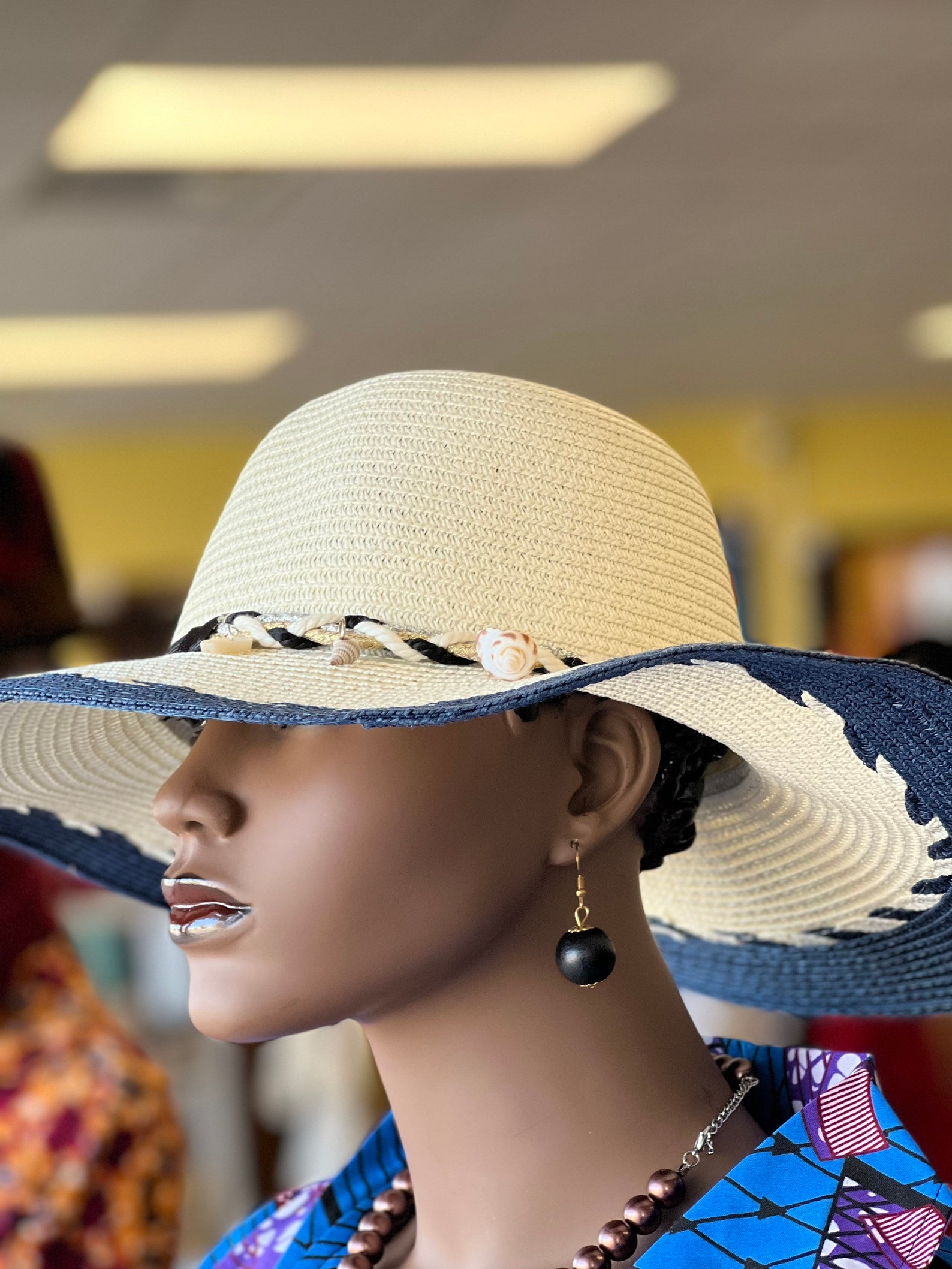 Spring and Summer Hat/wide Brim Hat/ Christmas Gift/gift for Her/ Beach ...