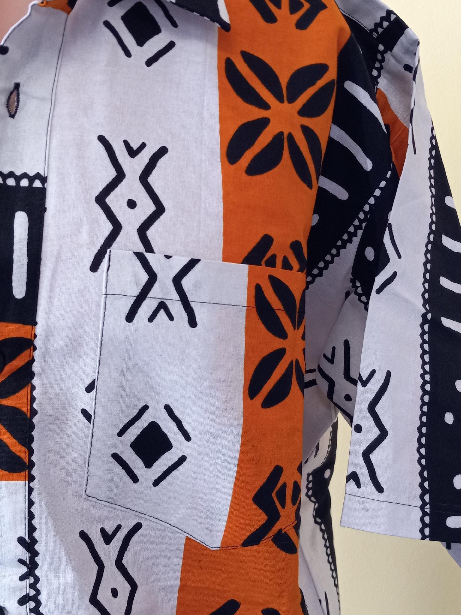 Men African Button Down Shirt/ Men African Print Shirt/african Men ...