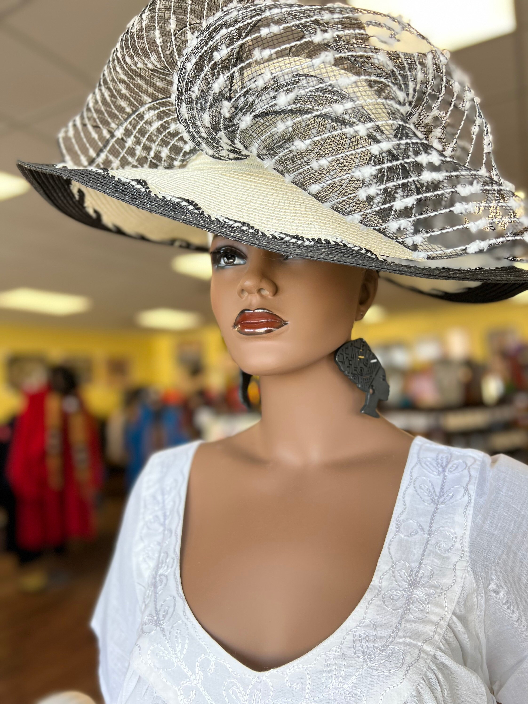 African Church Hat, Zulu Hat, Formal Hat, Spring Hat, Summer Hat, Gift ...