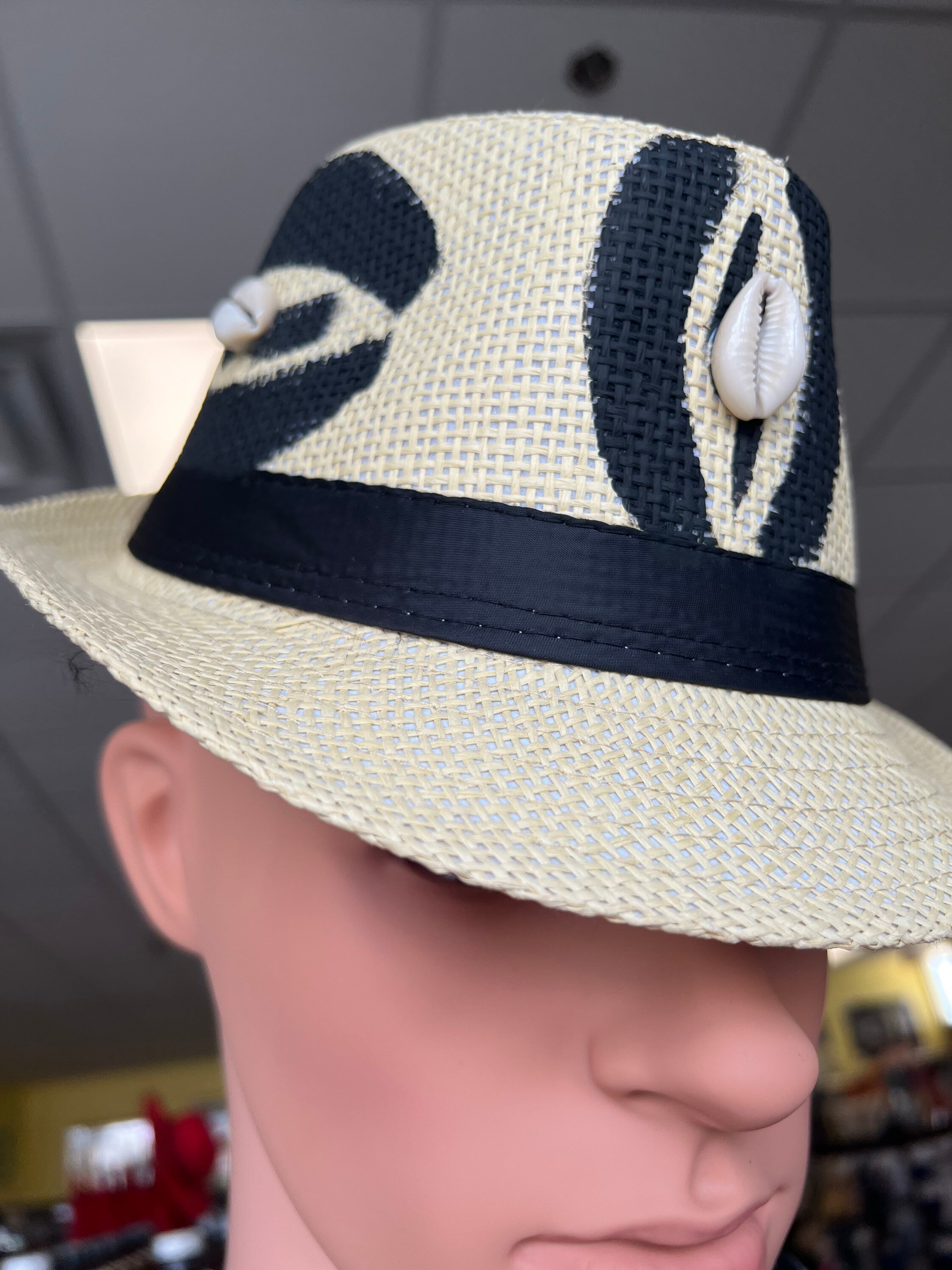 Creme Cowrie Hat, African Hat - Etsy