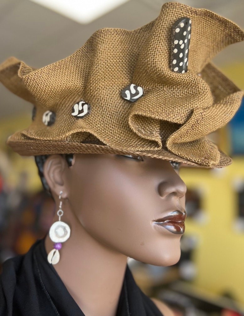 African Hat, Zulu Hat , African Church Hat, African Crown, African ...