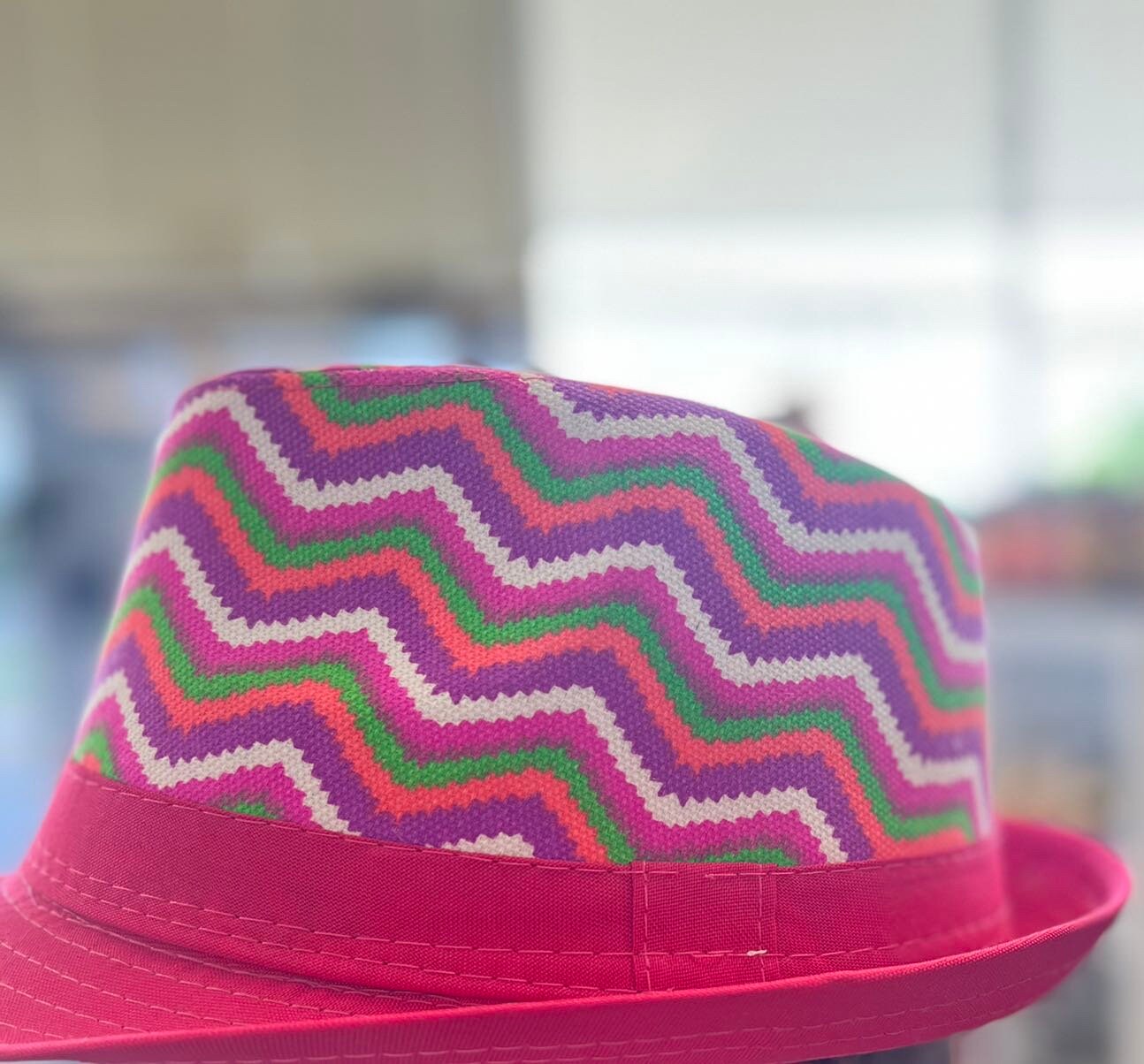 Colorful Fedoraunisex Color Fedorahatscolorful Hat Short - Etsy