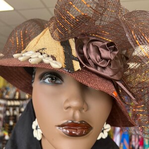 Stylish Fedora, Fashion Show Hat, Zulu Hat , African Church Hat ...