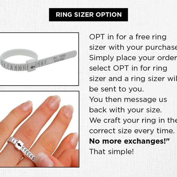 Ring Sizer Chart - Etsy