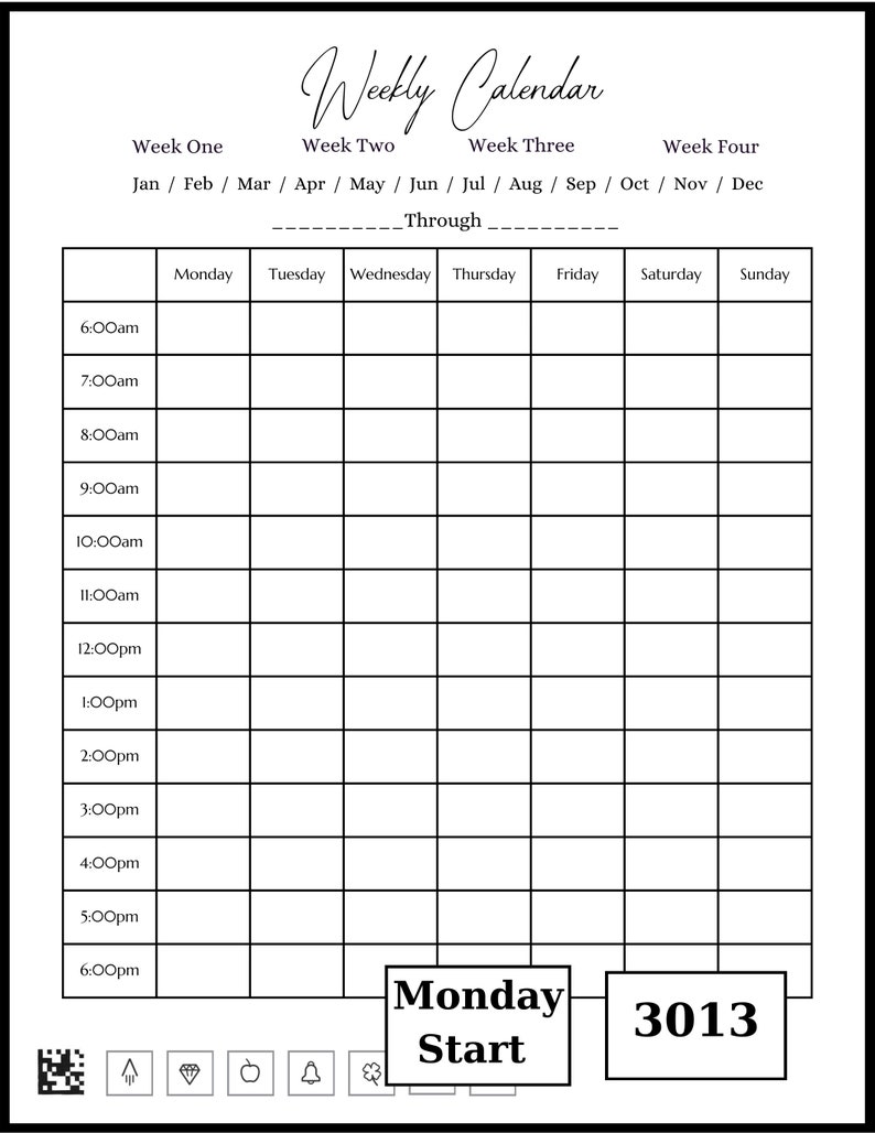 Rocketbook Templates- This Listing is for Letter Size Only - Etsy