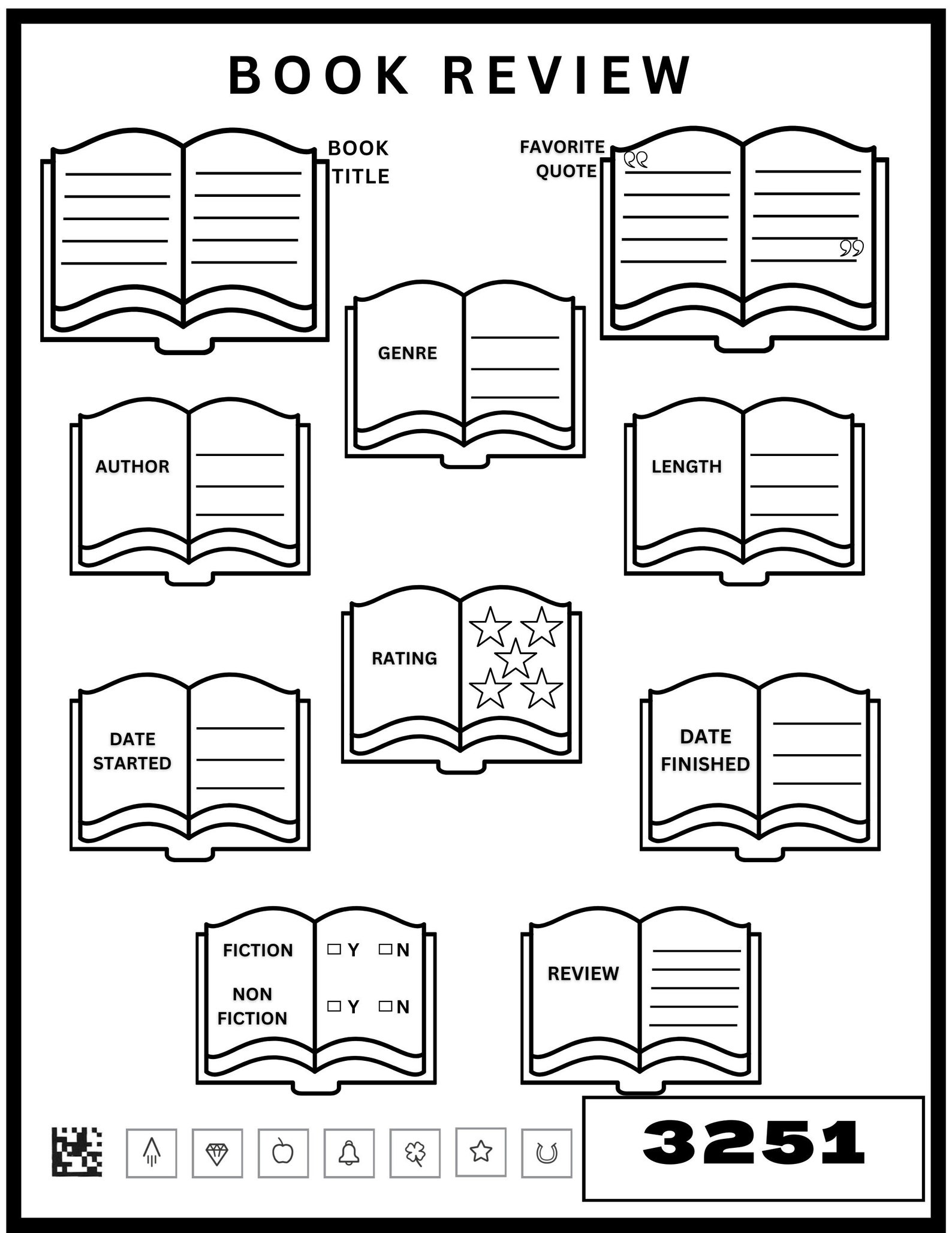 Rocketbook Custom Rocketbook Templates-this Listing for Letter Size ...