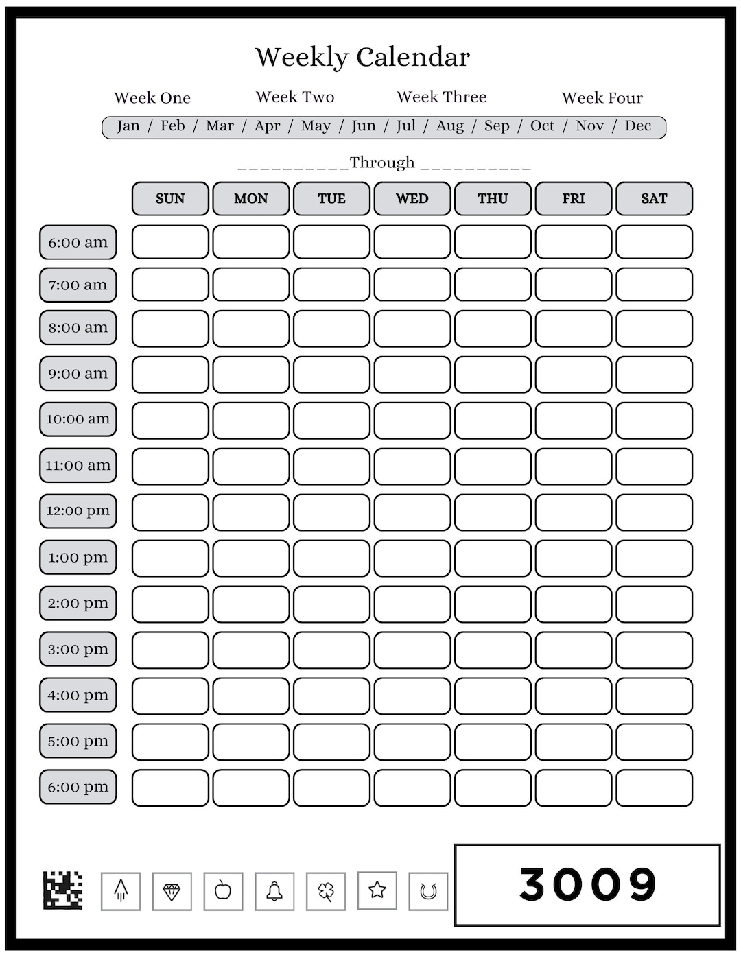Rocketbook Templates This Listing is for Letter Size Only - Etsy