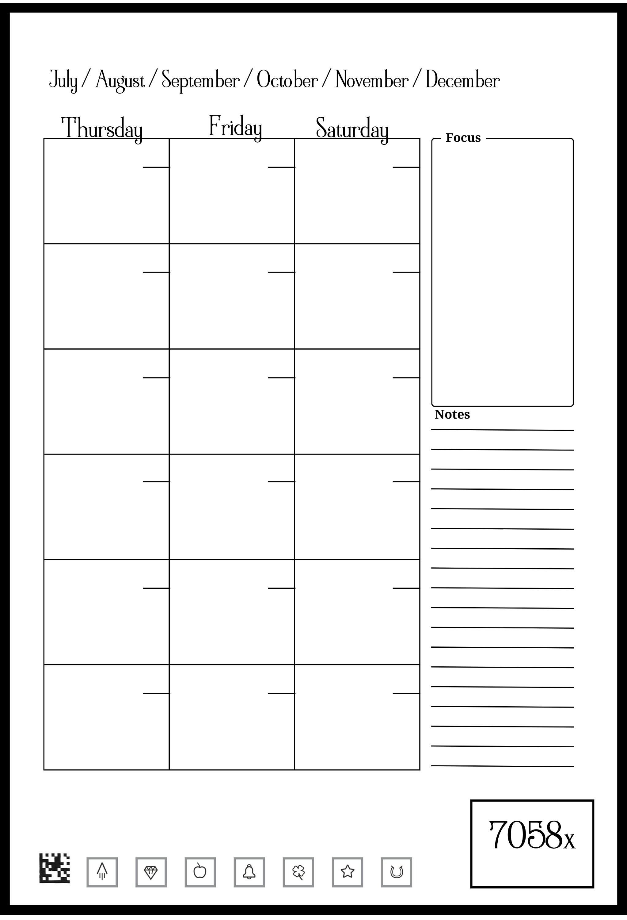 Rocketbook Custom Templates Executive Size Only With Foil Option - Etsy