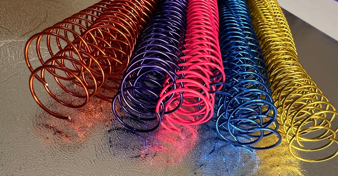 Rocketbook Metallic Spiral Coils 16mm: Binder Spine Coil - Etsy