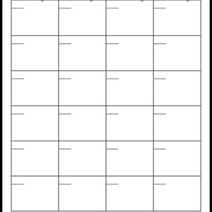 Rocketbook Calendar Two-page Spread Template - Digital Download-letter ...