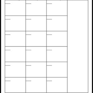 Rocketbook Weekly Planner Two-page Spread Template - Digital Download ...