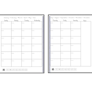 Rocketbook Weekly Planner Two-page Spread Template - Digital Download ...