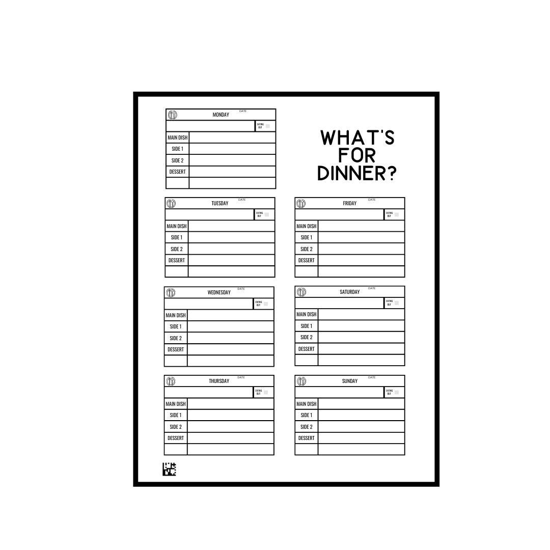 Rocketbook Letter Size Digital Download Template- You Receive All ...