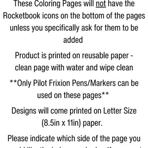 Rocketbook, Reusable Coloring Pages Beautiful Designs, Frixion Pens ...