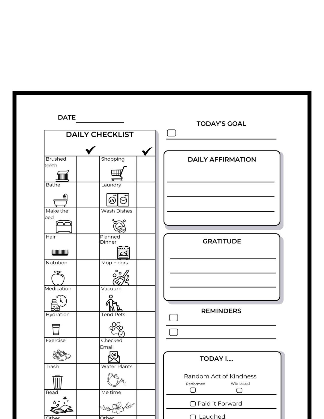 Custom Rocketbook Templates With Foil Option - Etsy