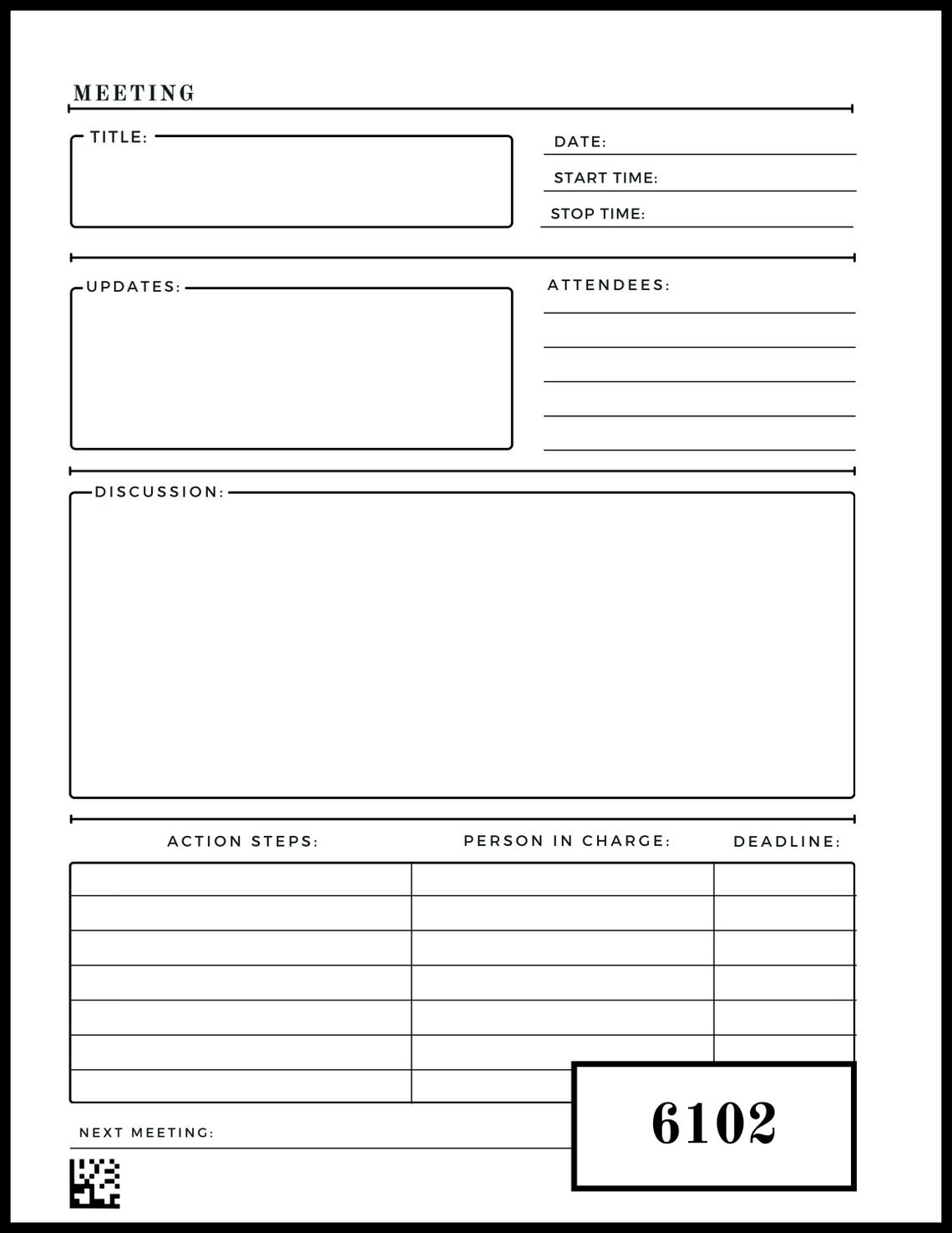 Rocketbook Custom Rocketbook Template- This Listing for Letter Size ...