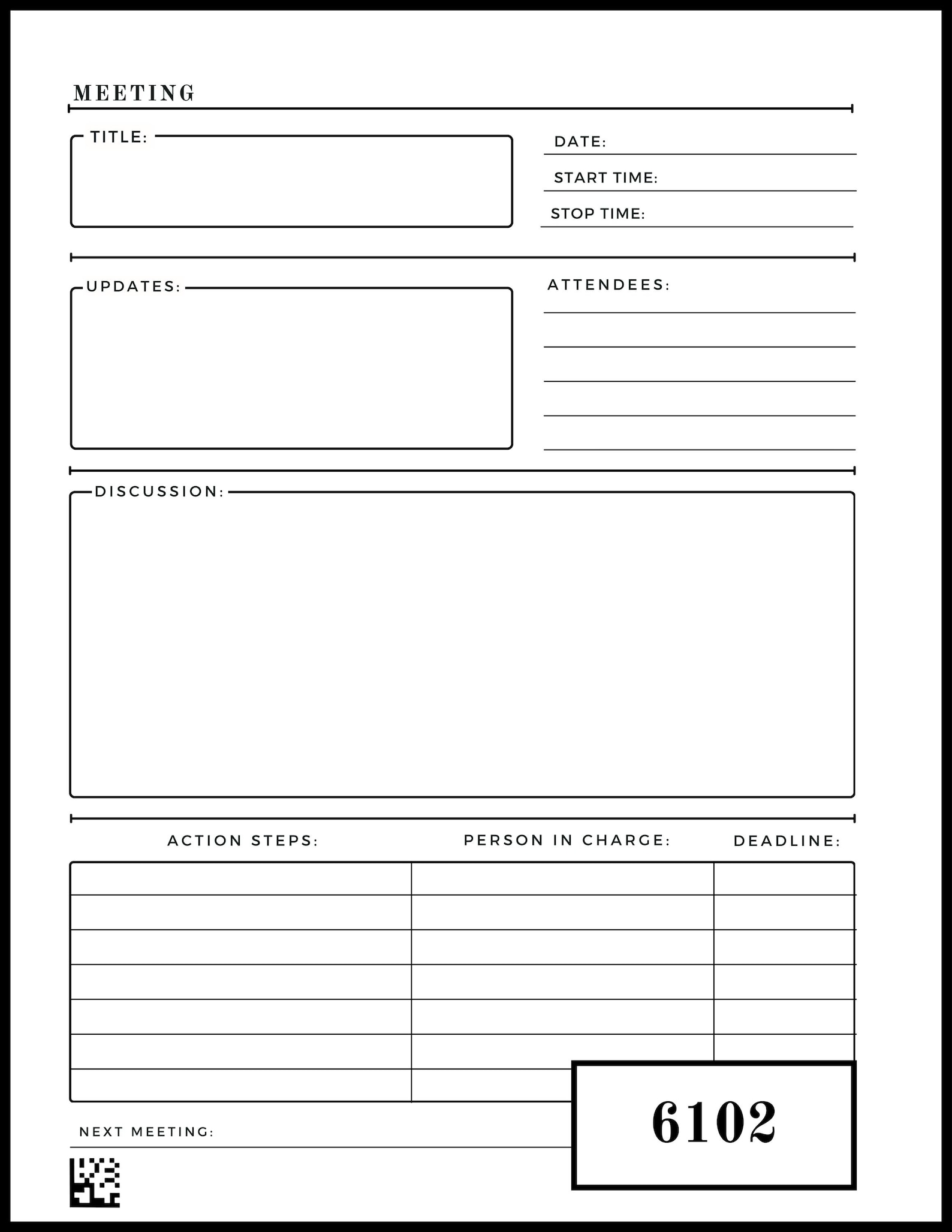 Rocketbook Custom Rocketbook Template- This Listing for Letter Size ...