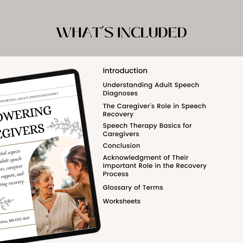 Caregiver's Guide - Navigating Adult Speech Recovery- Aphasia ...