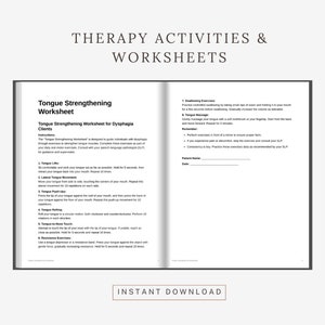 Dysphagia & Swallowing Intervention Activities for Medical Slps Oral ...