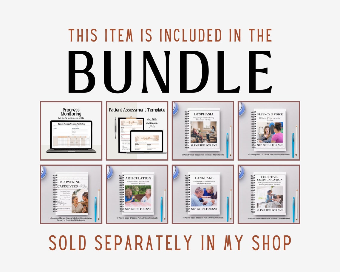 Speech Progress Monitoring Template ¬ion - Medical Slp's Digital ...