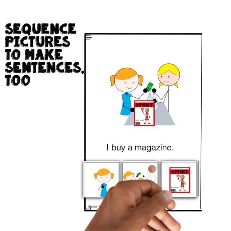 Sequencing Cards Story Retell Template Speech Therapy Printable ...