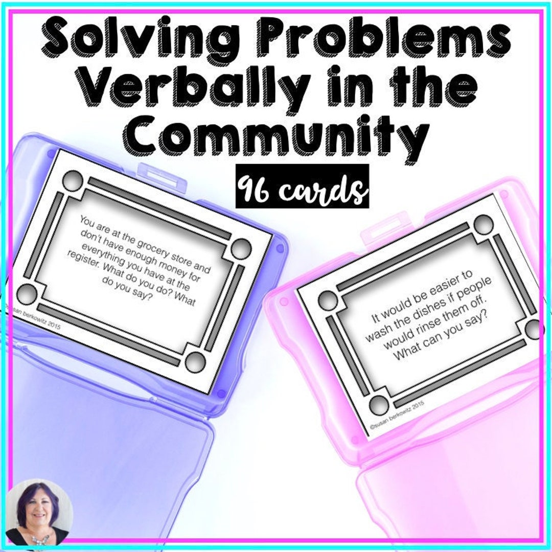 Problem Solving Skills for Students With Disabilities 96 Problem ...