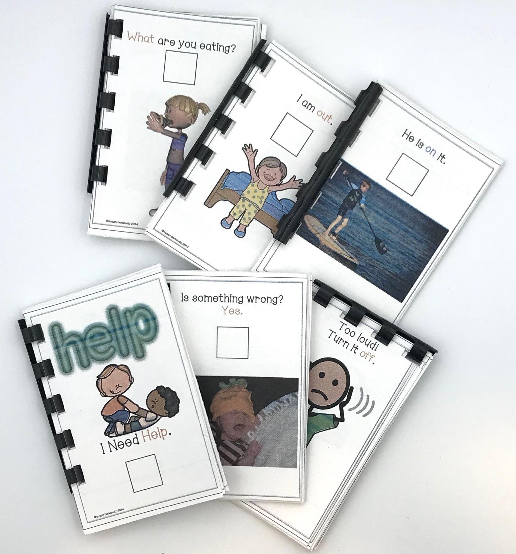 AAC Core Words Activities: Speech Therapy & Autism Resource - Etsy