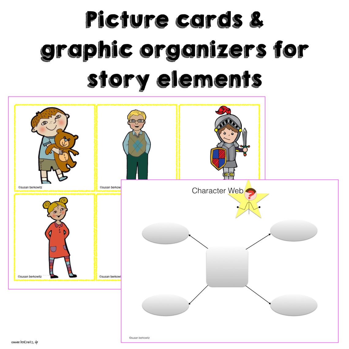Story Telling Cards for Narratives in Speech Therapy or Home With ...