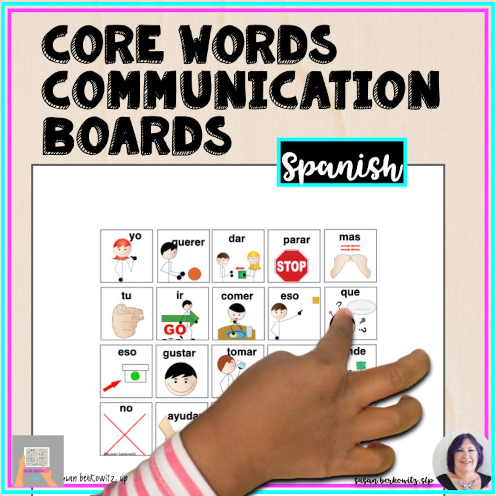 Spanish Communication Boards for AAC Core Words, Speech Therapy - Etsy