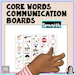 Spanish Communication Boards for AAC Core Words, Speech Therapy - Etsy