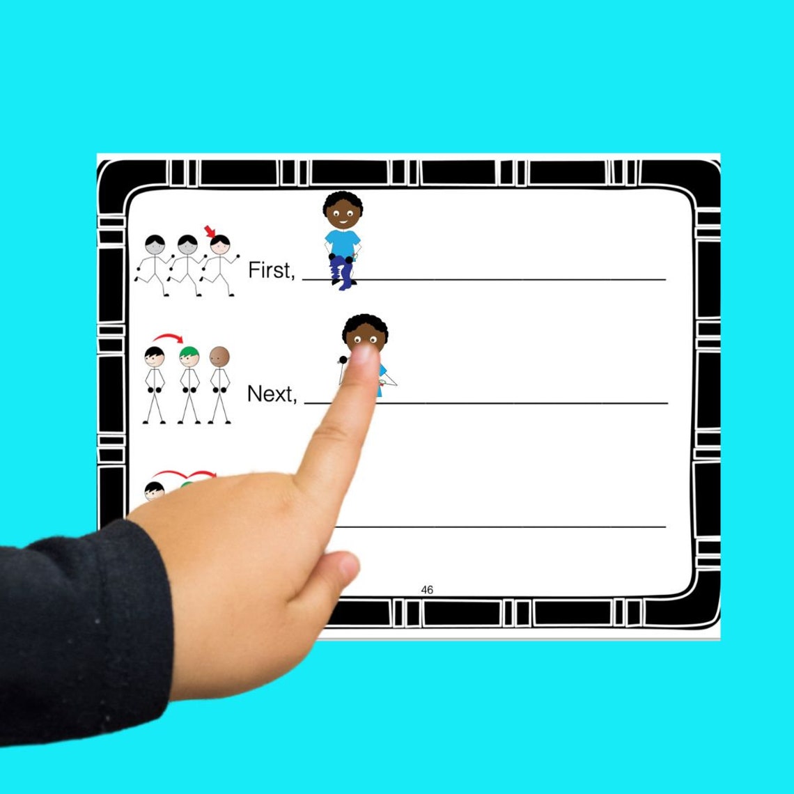 Sequencing Cards Life Skills Speech Therapy Activity Sequencing Daily ...