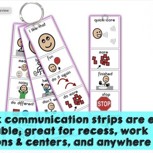 Visual Cue Cards Autism Speech Therapy Visual Behavior Communication ...