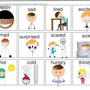 Core Vocabulary Picture Communication Book AAC Nonverbal Communication ...