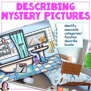 I Spy Game Speech Therapy Descriptive Words Hidden Picture Printable ...