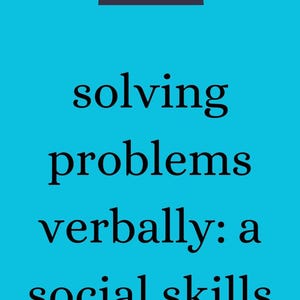 Problem Solving Game Speech Therapy Activity Social Skills for Special ...