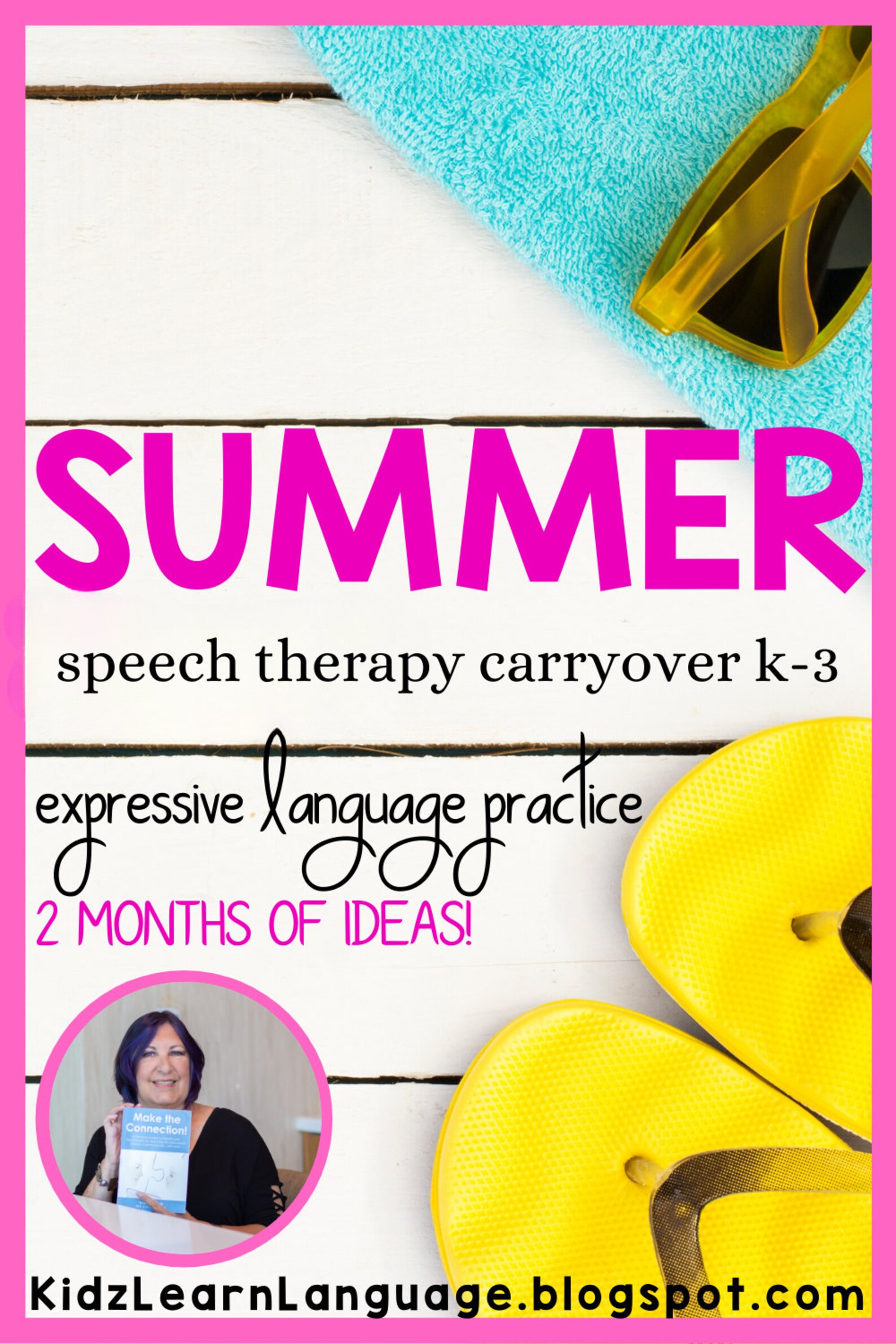 Language Learning Activities for Summer Activities for Kids in Speech ...