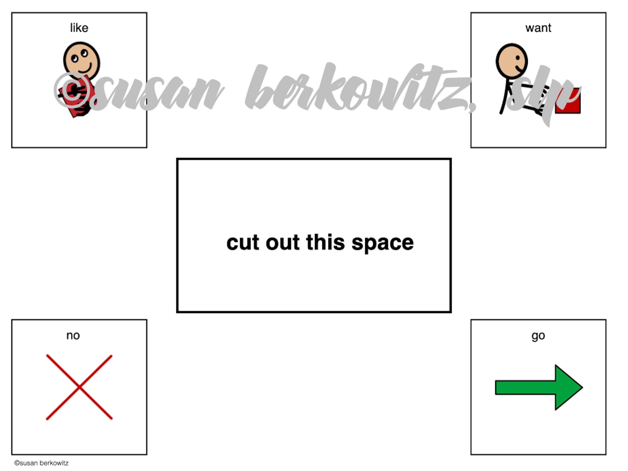 AAC Core Word Eye Gaze Communication Boards for Complex Nonverbal ...