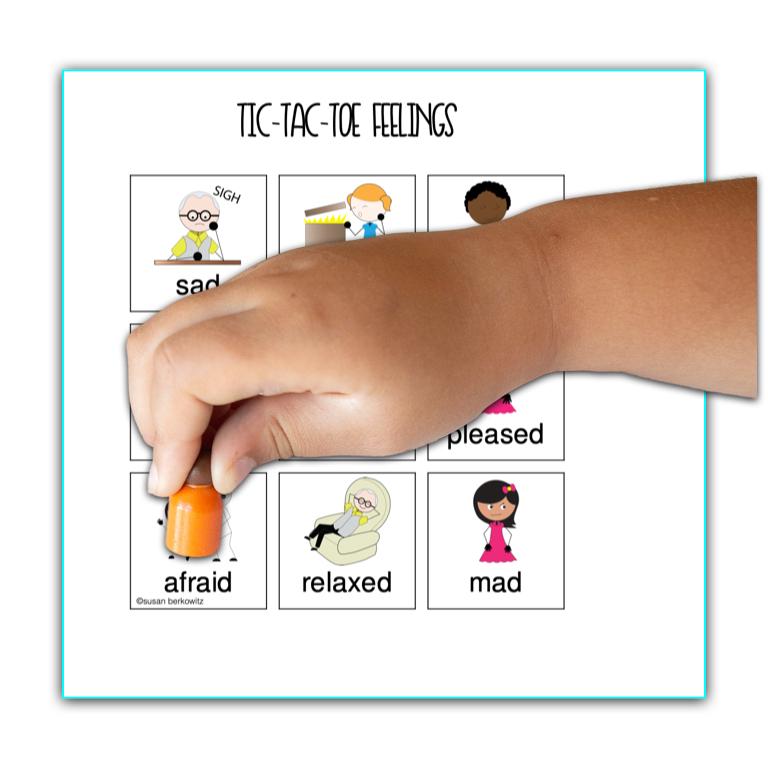 Feelings Identification Game: Social Emotional Learning, Autism ...