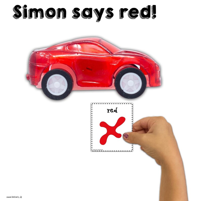 Simon Says AAC Core Words Game - Speech Therapy, Special Education - Etsy