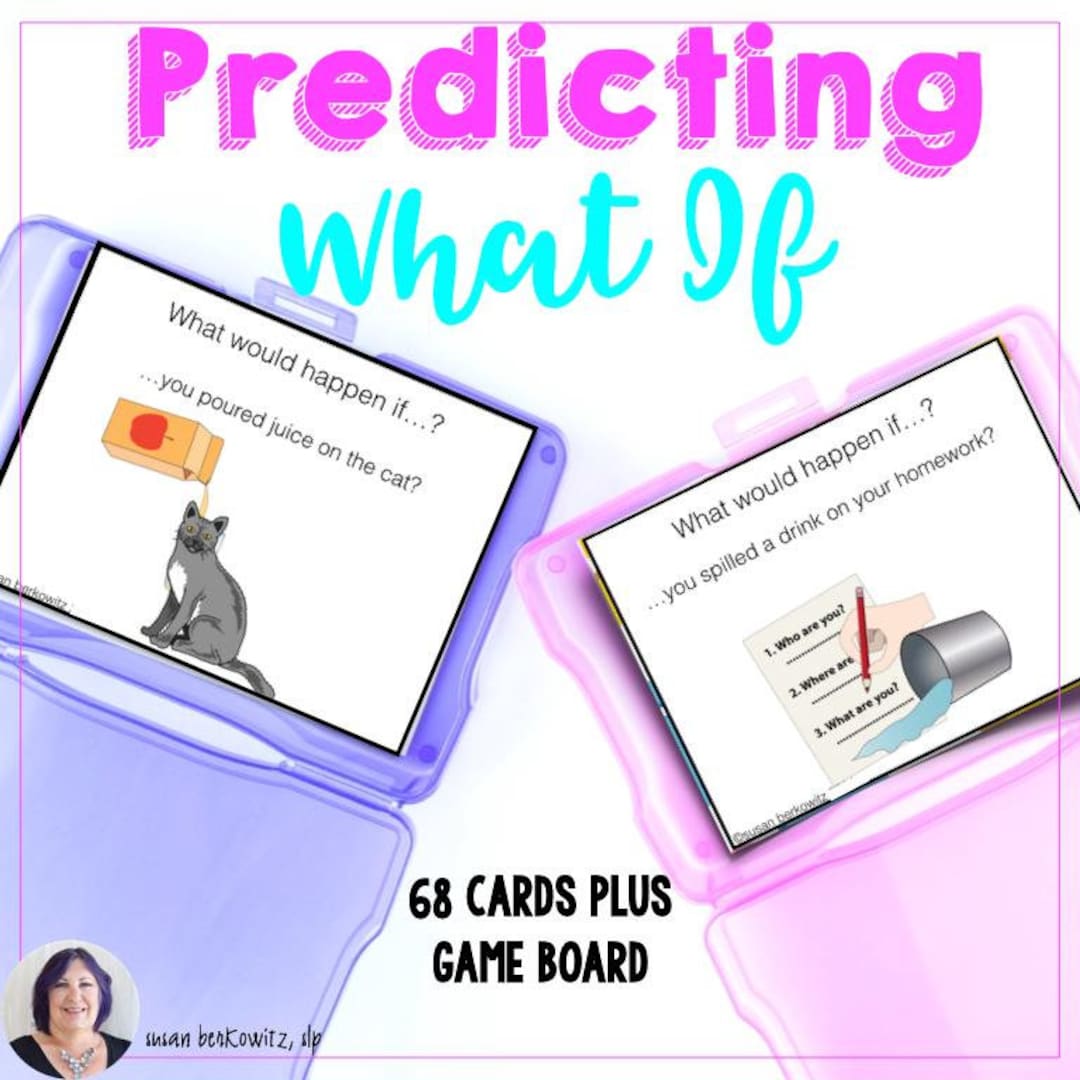 Predictions Speech Therapy Game for Children Interactive Game for ...